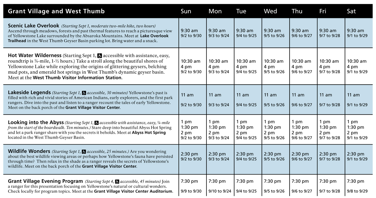 Ranger Program Yellowstone - todayaustinbu.over-blog.com